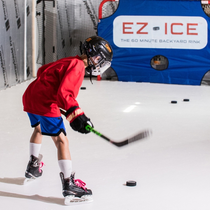 Backyard Ice Hockey Rinks – Best Home Ice Skating Rink Kits – EZ ICE