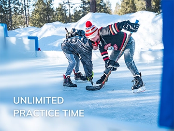 Backyard Ice Hockey Rinks – Best Home Ice Skating Rink Kits – EZ ICE